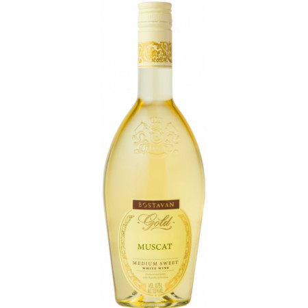 BOSTAVAN GOLD 0,75l Muscat white (12) | Eshop Tham & Ha Plus