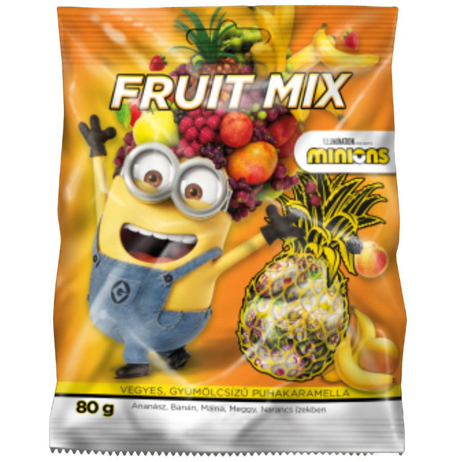 Minions bonbony 80g - Karamelky s ovocnou příchutí (20) | Eshop Tham ...