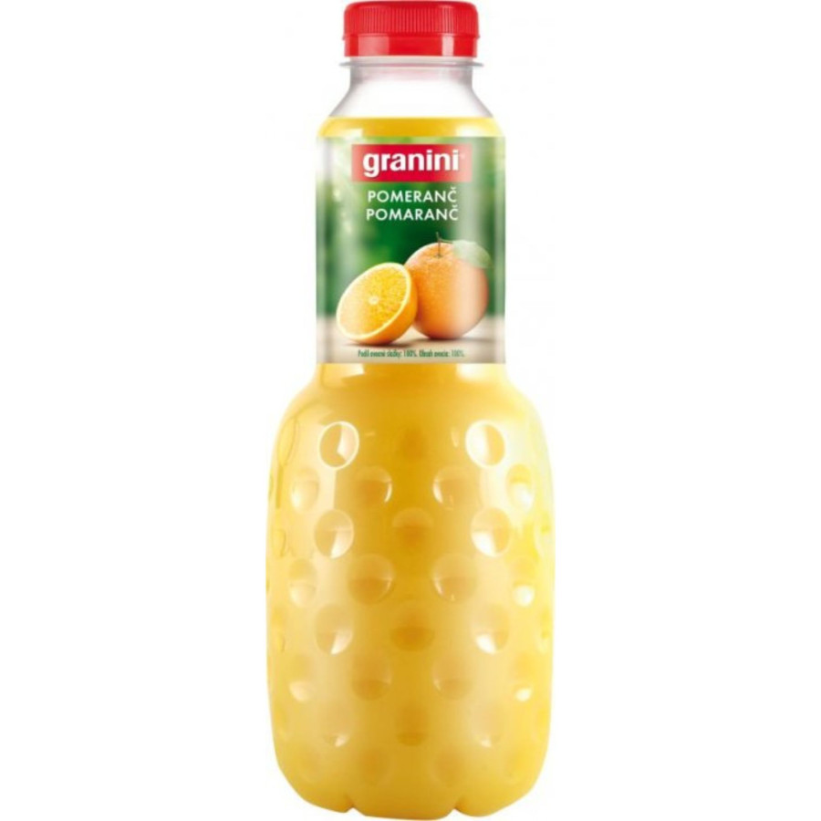 Granini džus 1l PET Pomeranč 100% (6) | Eshop Tham & Ha Plus