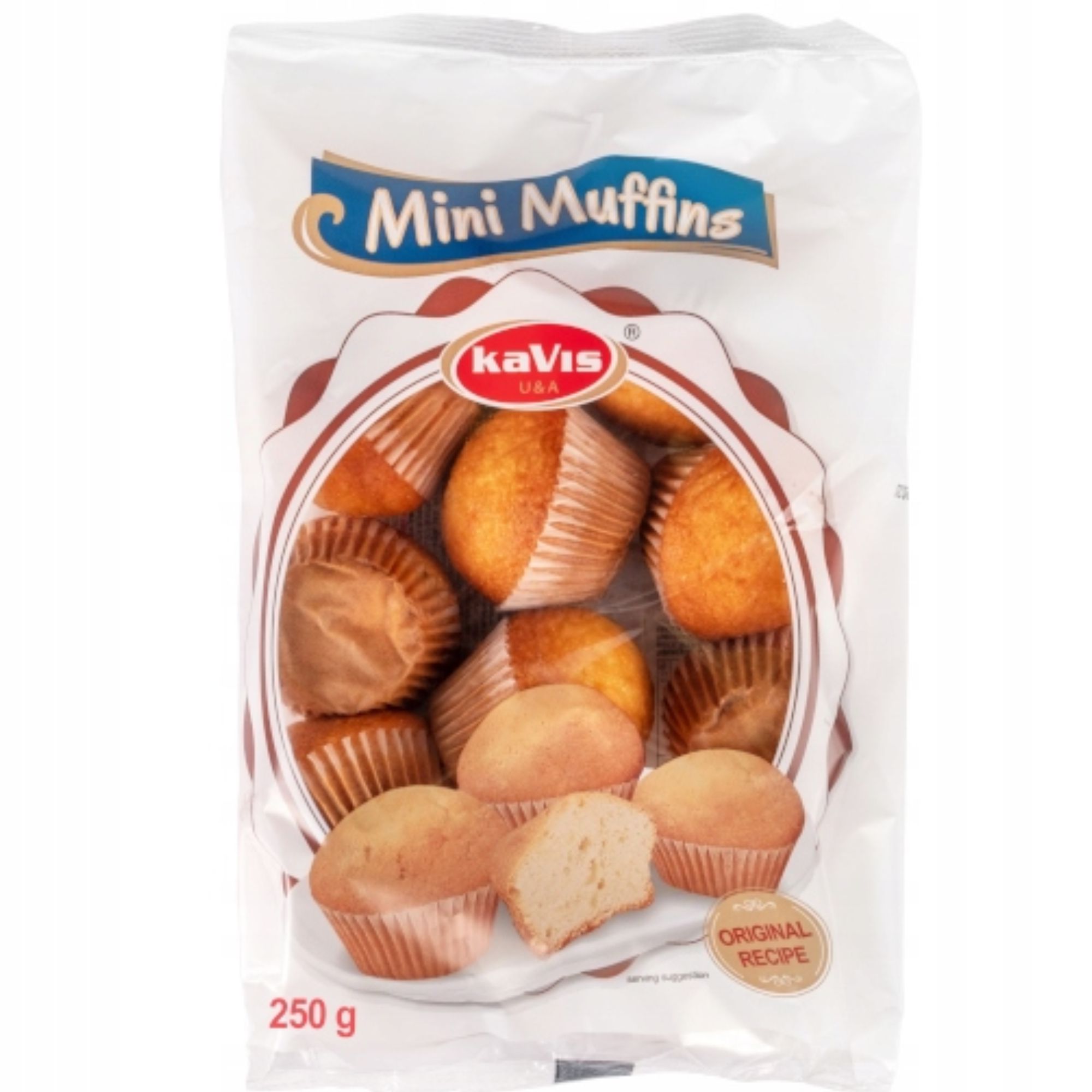 Kavis Mini Muffins 250g Naturals (10) | Eshop Tham & Ha Plus