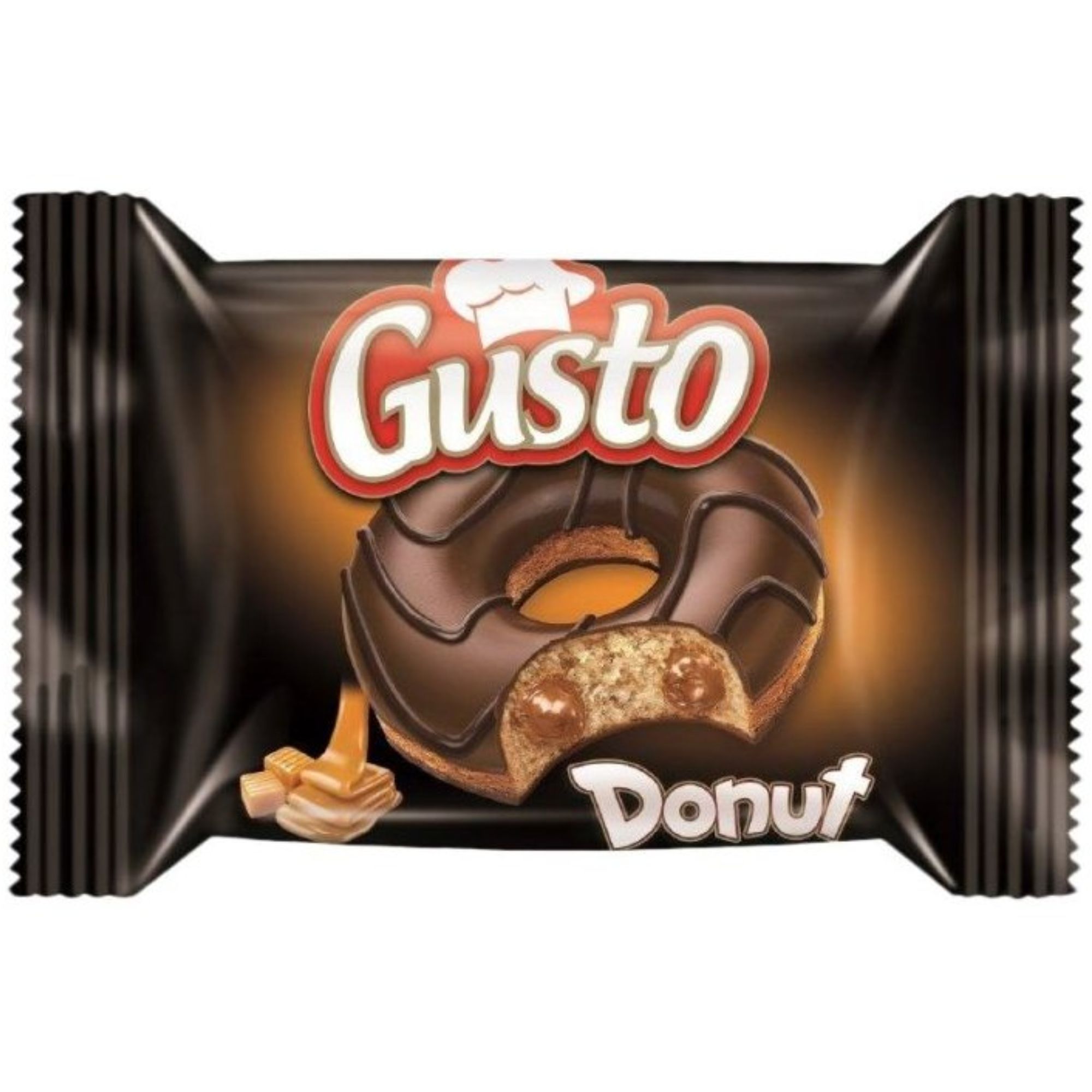 Gusto donut 50g Karamel (24) | Eshop Tham & Ha Plus