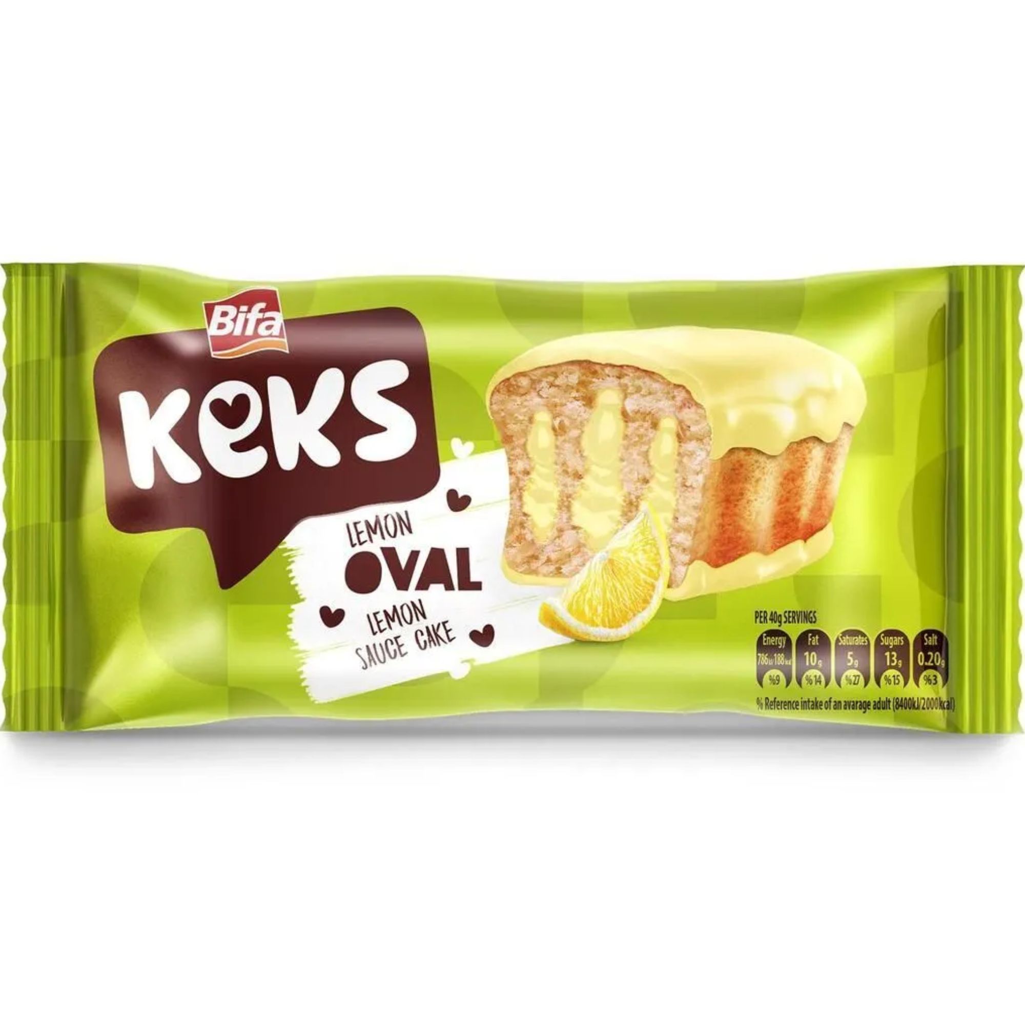 Bifa Keks Oval 45g pečivo s Citronovou náplní (24) | Eshop Tham & Ha Plus