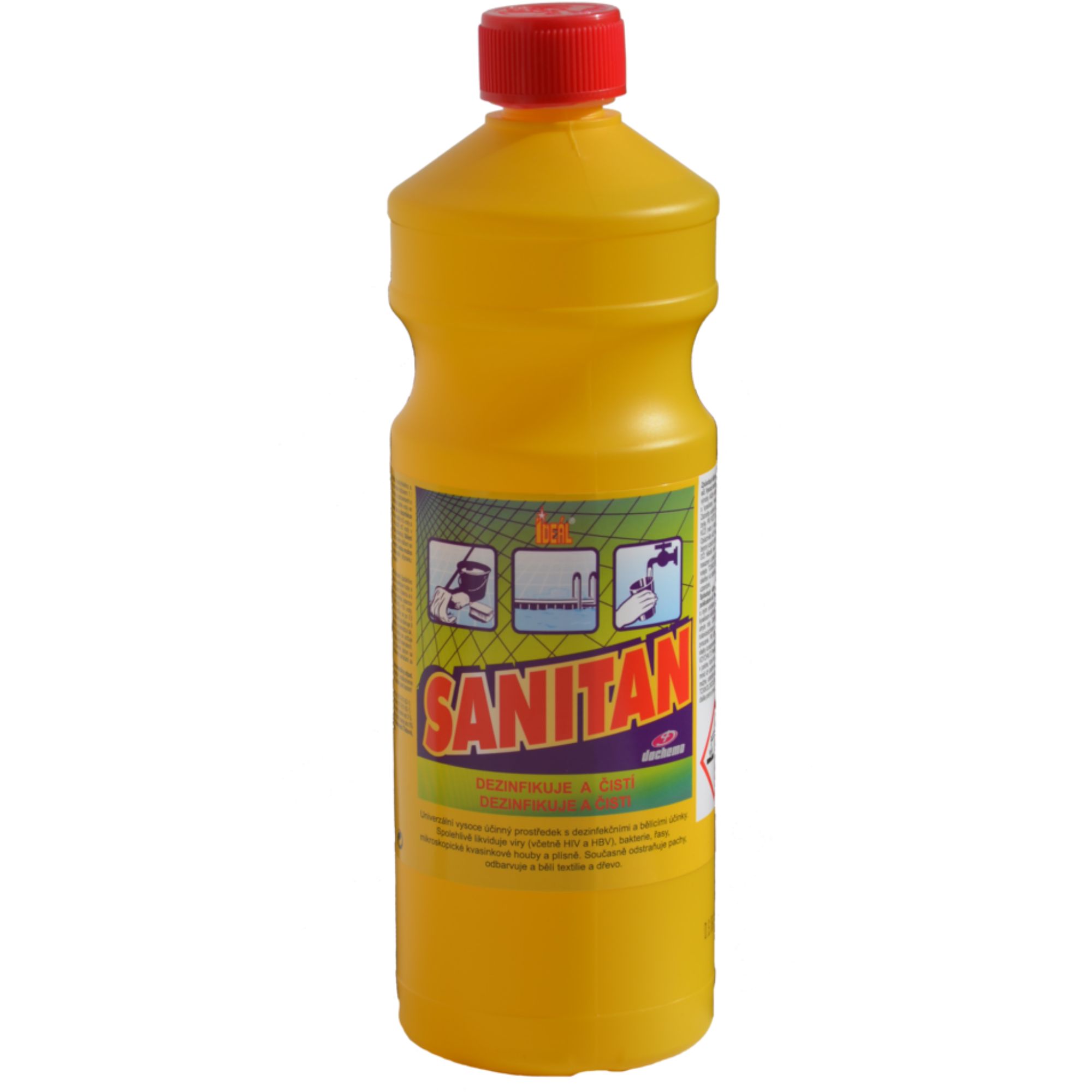 Sanitan 1L Ideál - dezinfekační čistič (8) | Eshop Tham & Ha Plus