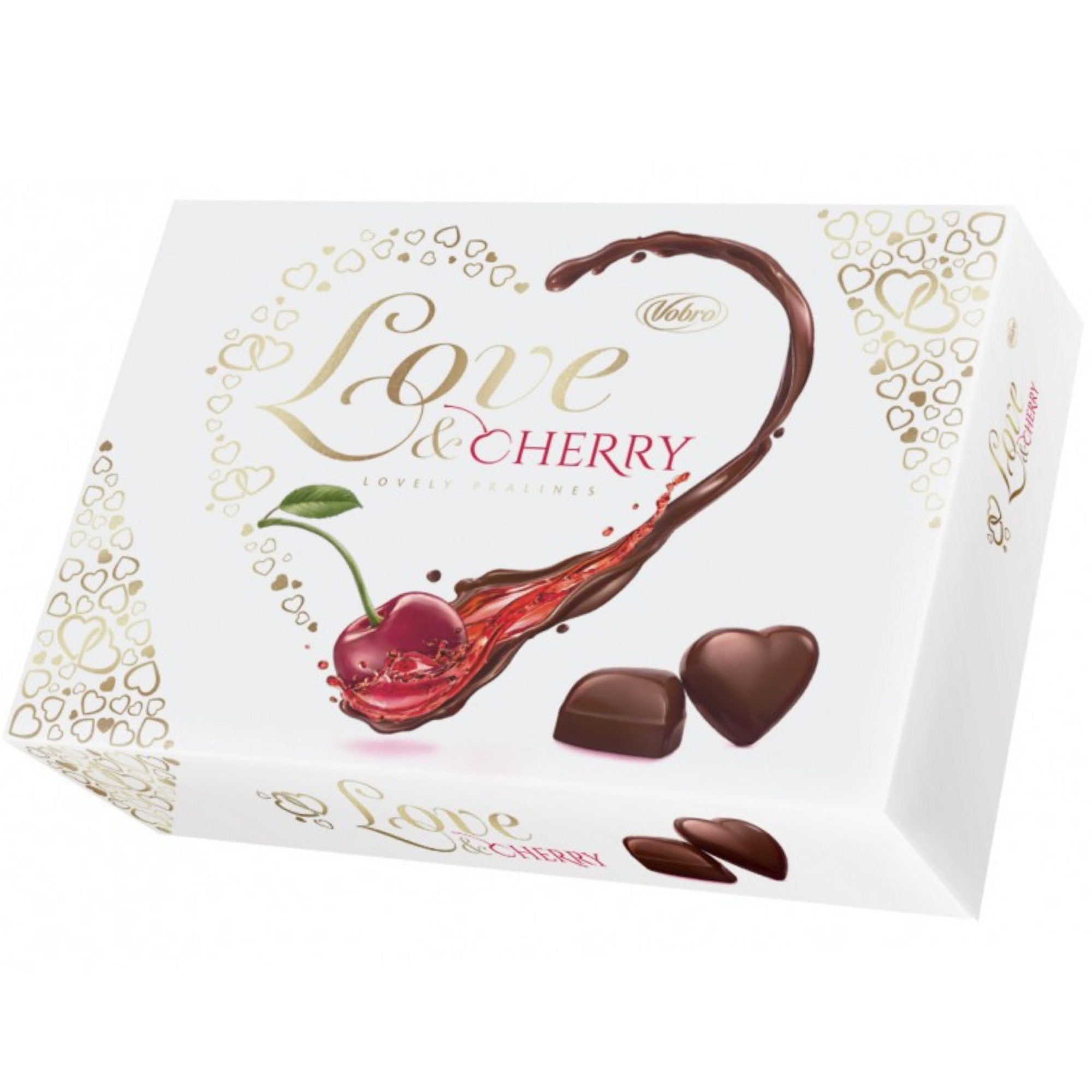 VOBRO Love a Cherry 300g bonboniera MIX (6) | Eshop Tham & Ha Plus