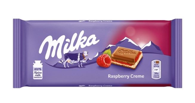 Milka 100g čokoláda Raspberry Creme (22) | Eshop Tham & Ha Plus