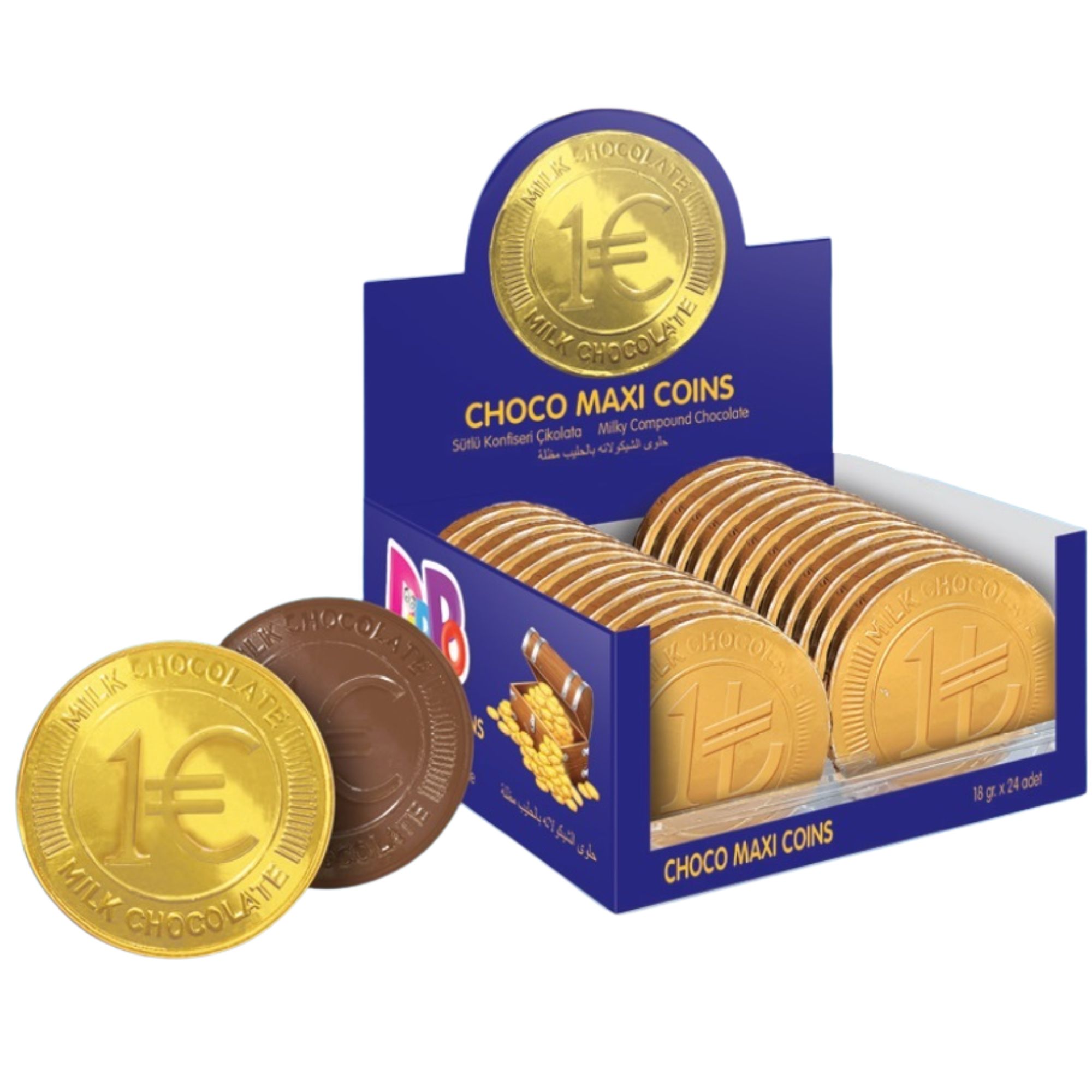 Dippo Medallion 18g čokoláda mince (24) | Eshop Tham & Ha Plus