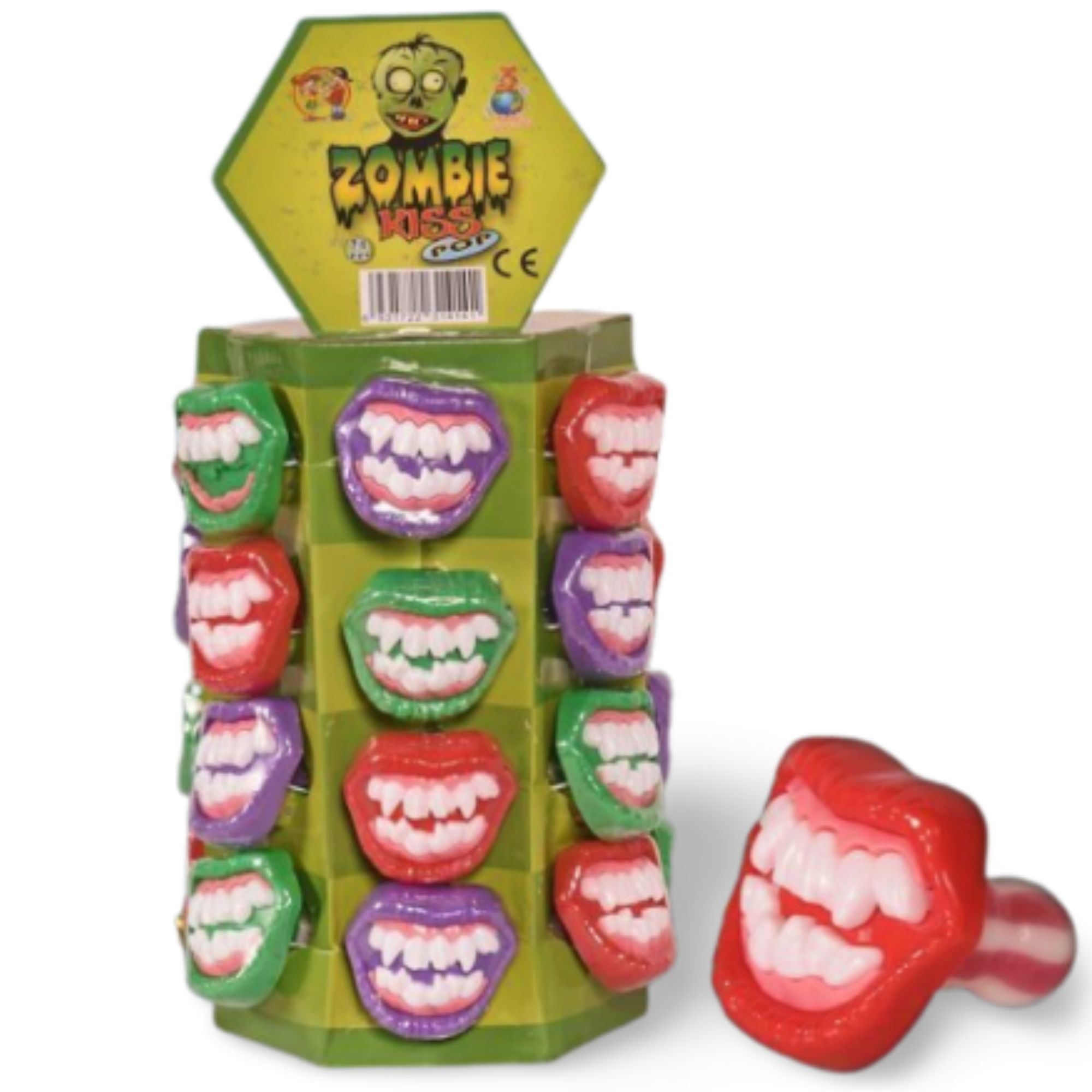 Zombie Kiss Pop lízátka 15g (24) | Eshop Tham & Ha Plus