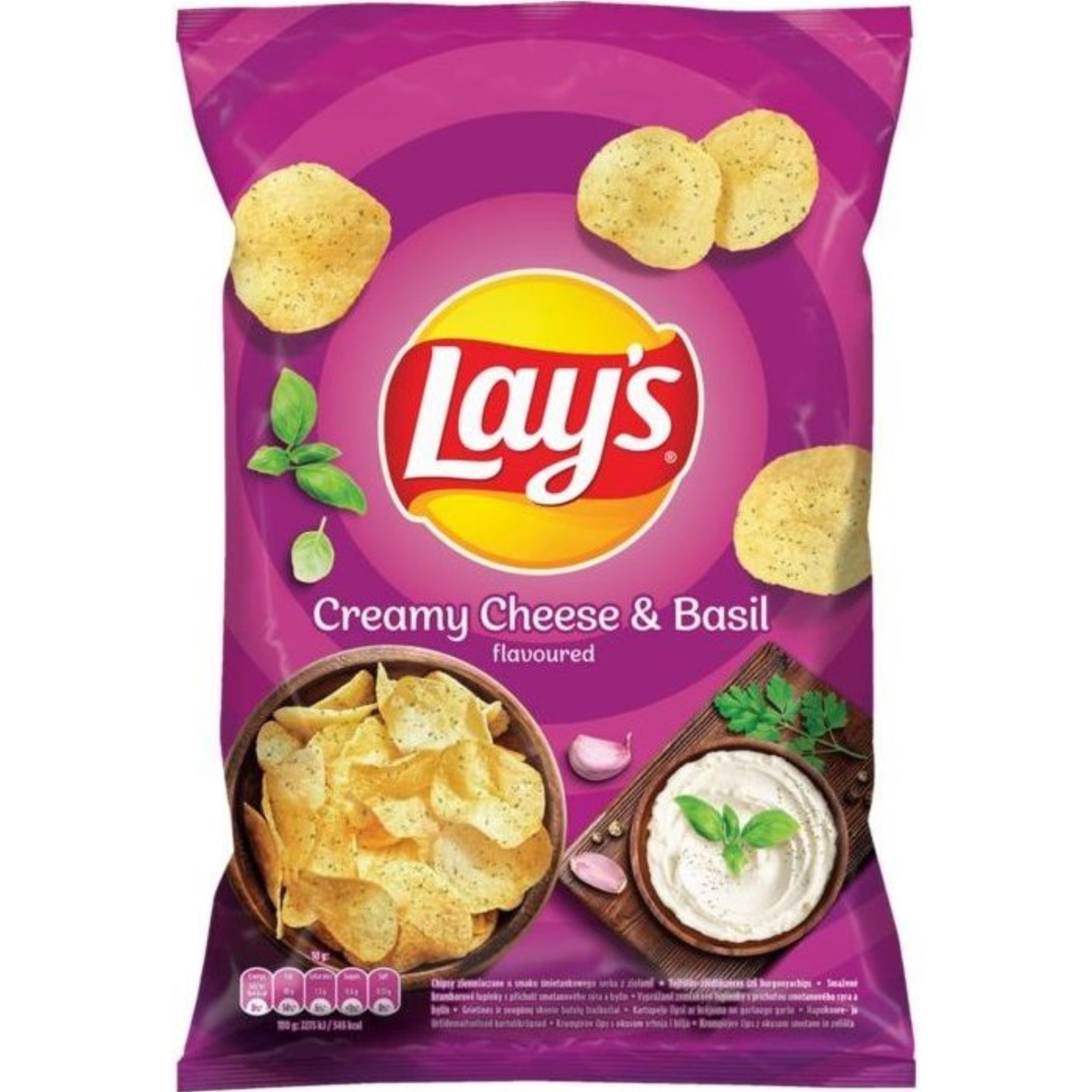 Lays 60g Creamy cheese a basil (14) | Eshop Tham & Ha Plus