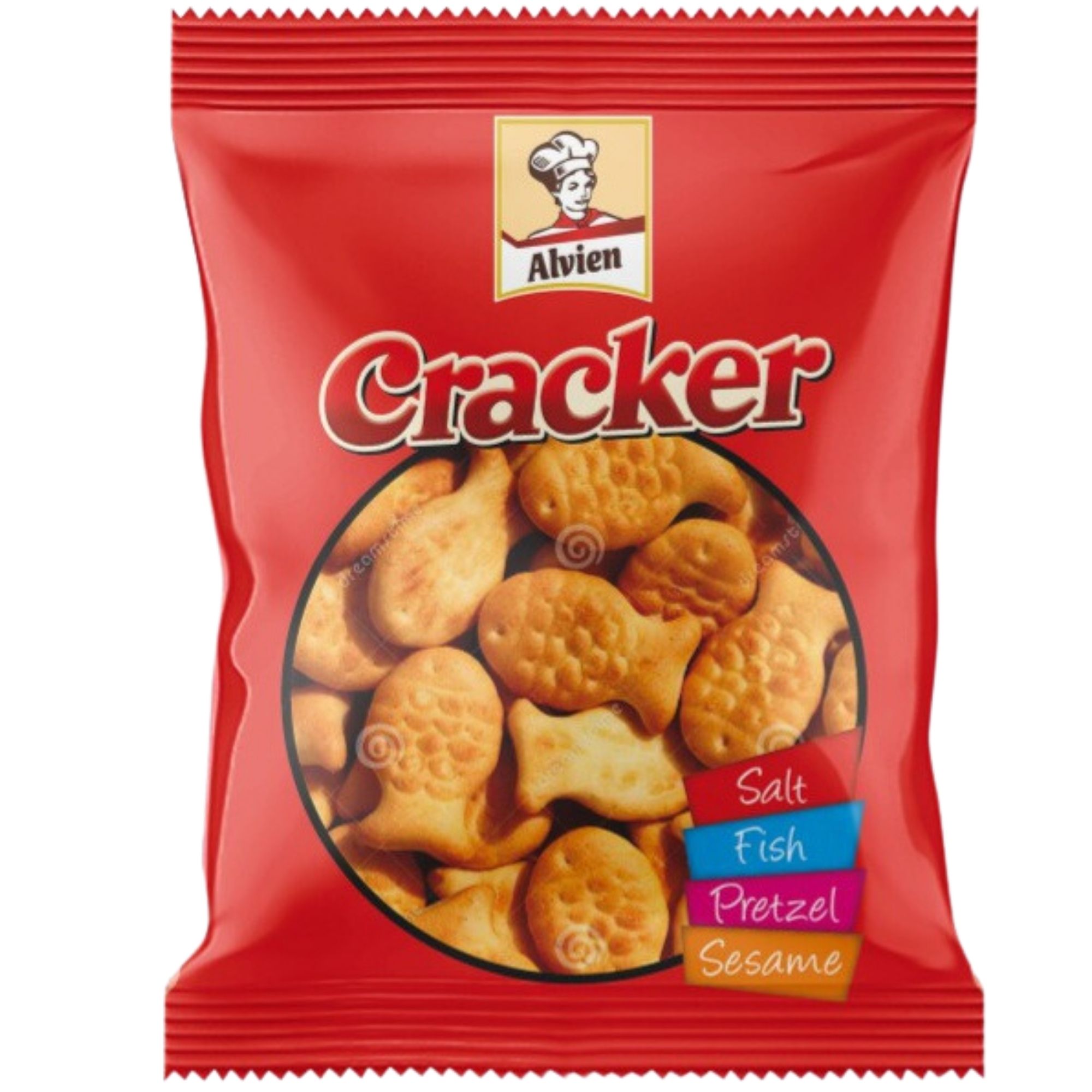 Cracker (Alvien) 90g Fish (24) | Eshop Tham & Ha Plus