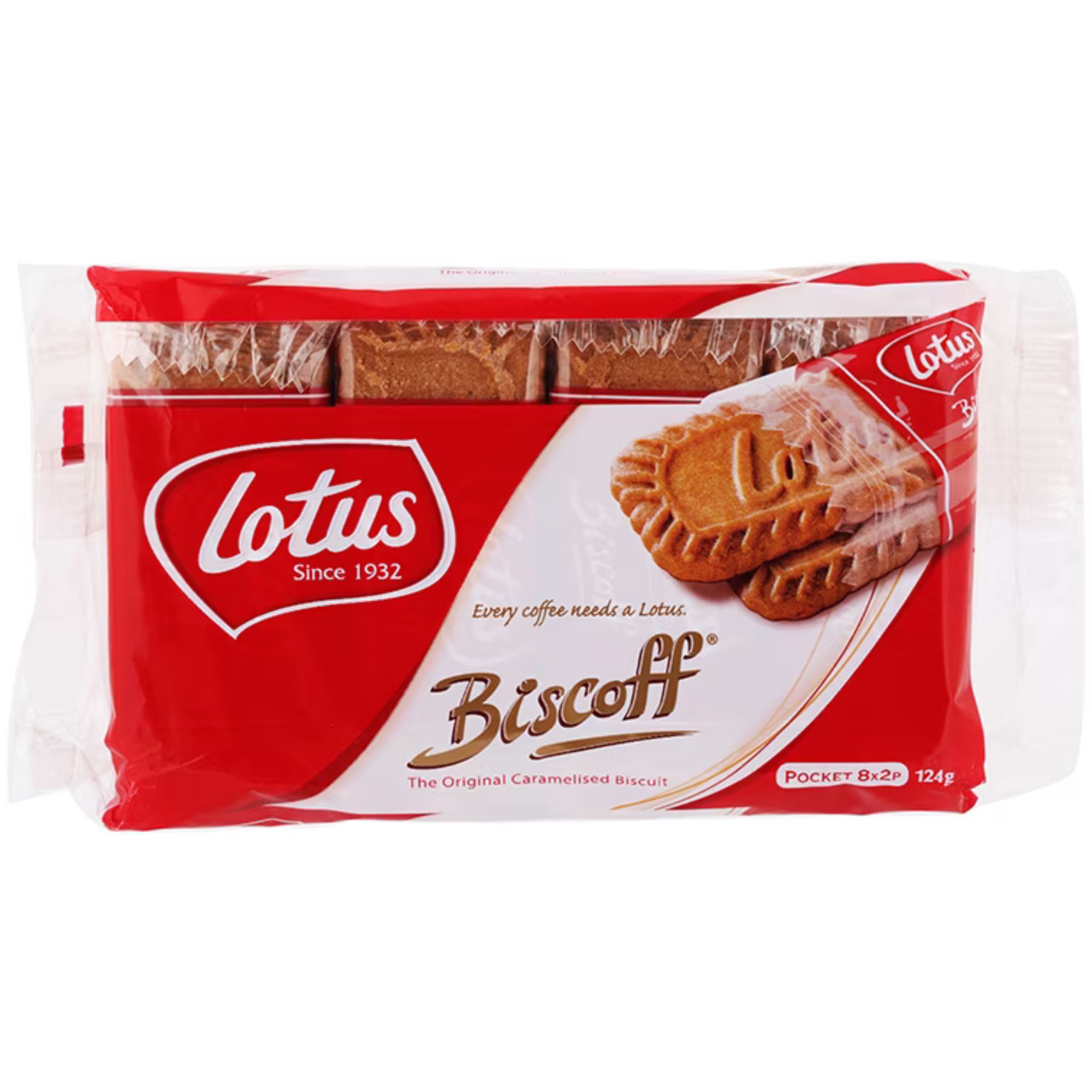 Lotus karamelové sušenky 124g (12) | Eshop Tham & Ha Plus