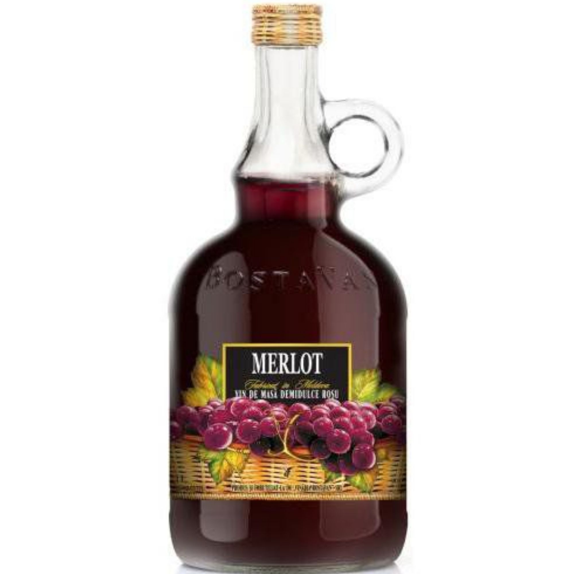Bostavan summer valley 1l Merlot, red semisweet (6) | Eshop Tham & Ha Plus