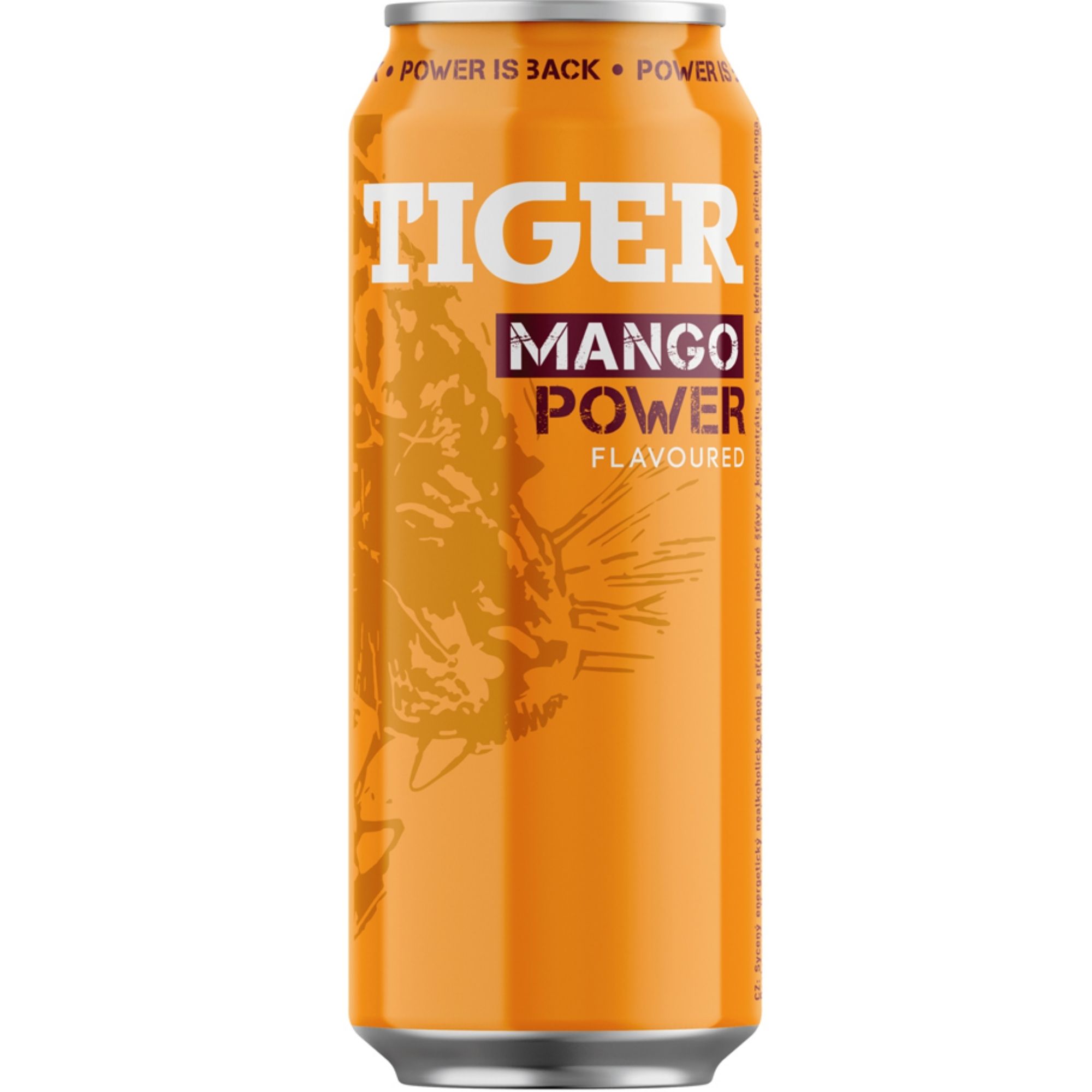 Tiger energy 0,5L plech mango (12) | Eshop Tham & Ha Plus