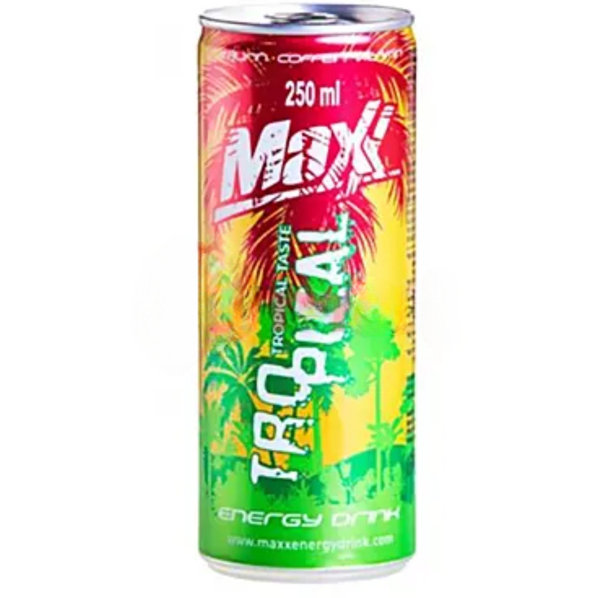 Maxx energy 0,25L plech Tropical (24) | Eshop Tham & Ha Plus