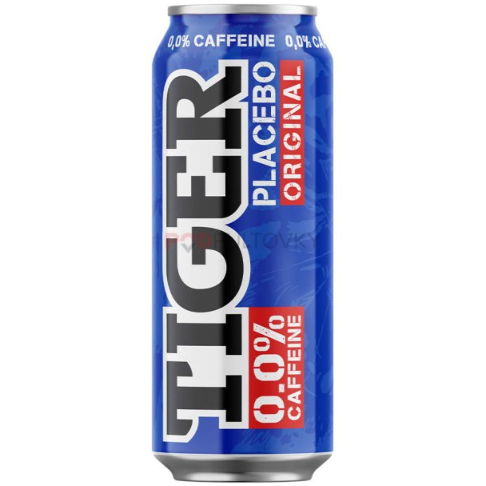 Tiger energy 0,5L plech Placebo Original (12) | Eshop Tham & Ha Plus