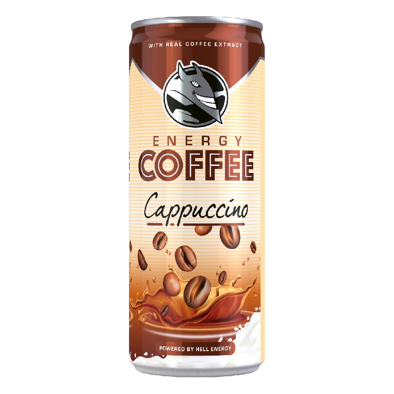 HELL Energy coffee 250ml Cappucino (24) | Eshop Tham & Ha Plus