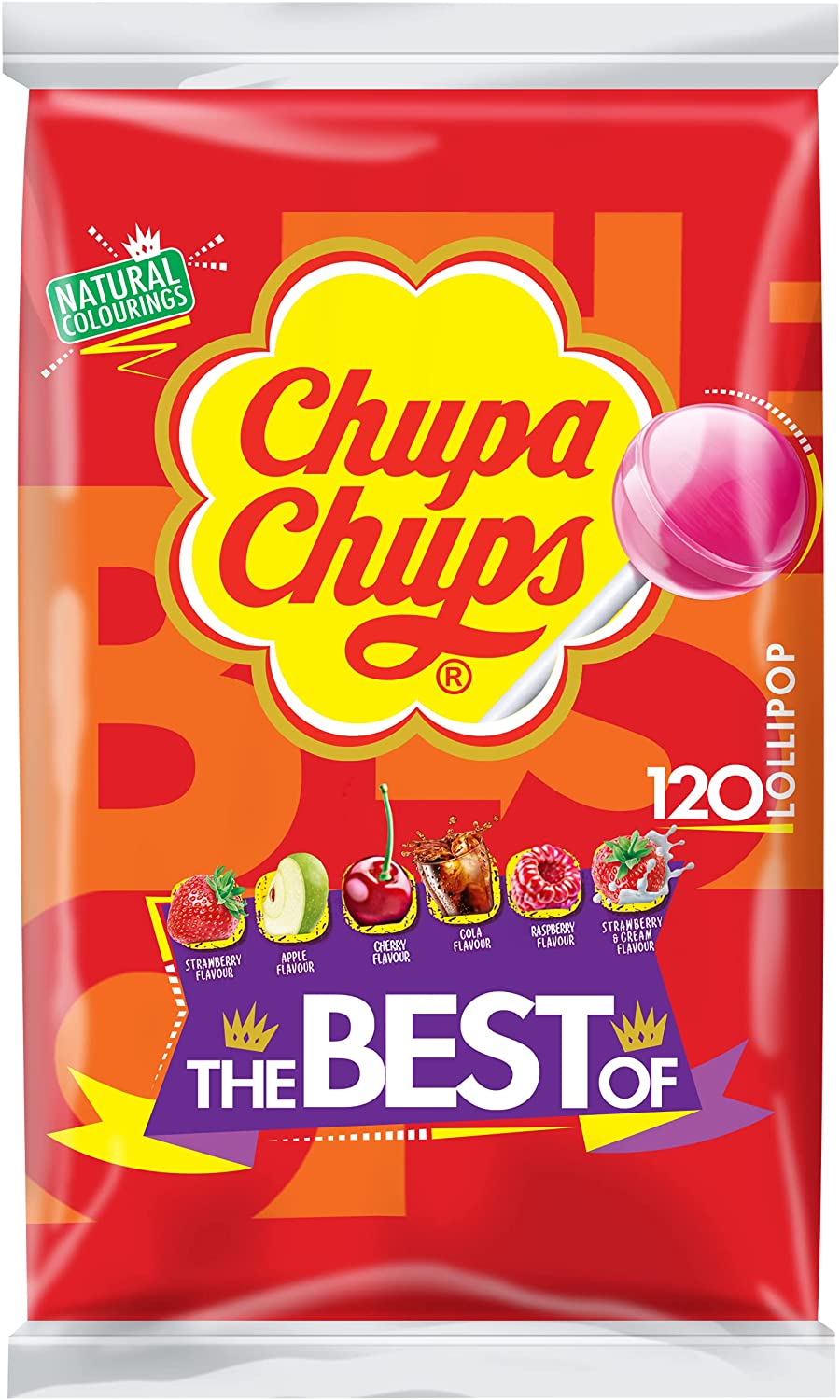 Chupa chups lízátko original 120ks (sáček) | Eshop Tham & Ha Plus