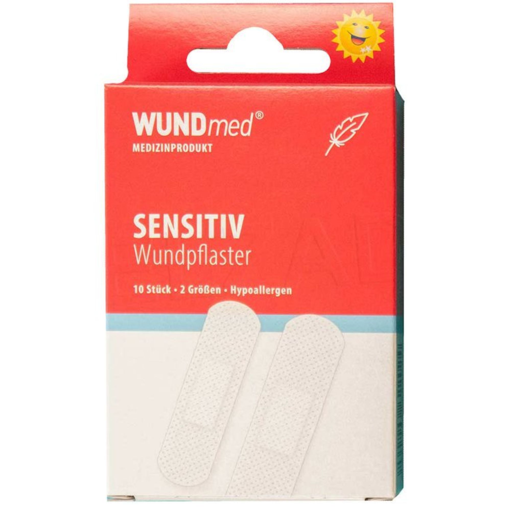 Wundmed Náplast 10ks Sensitive Wundpflaster (24) | Eshop Tham & Ha Plus