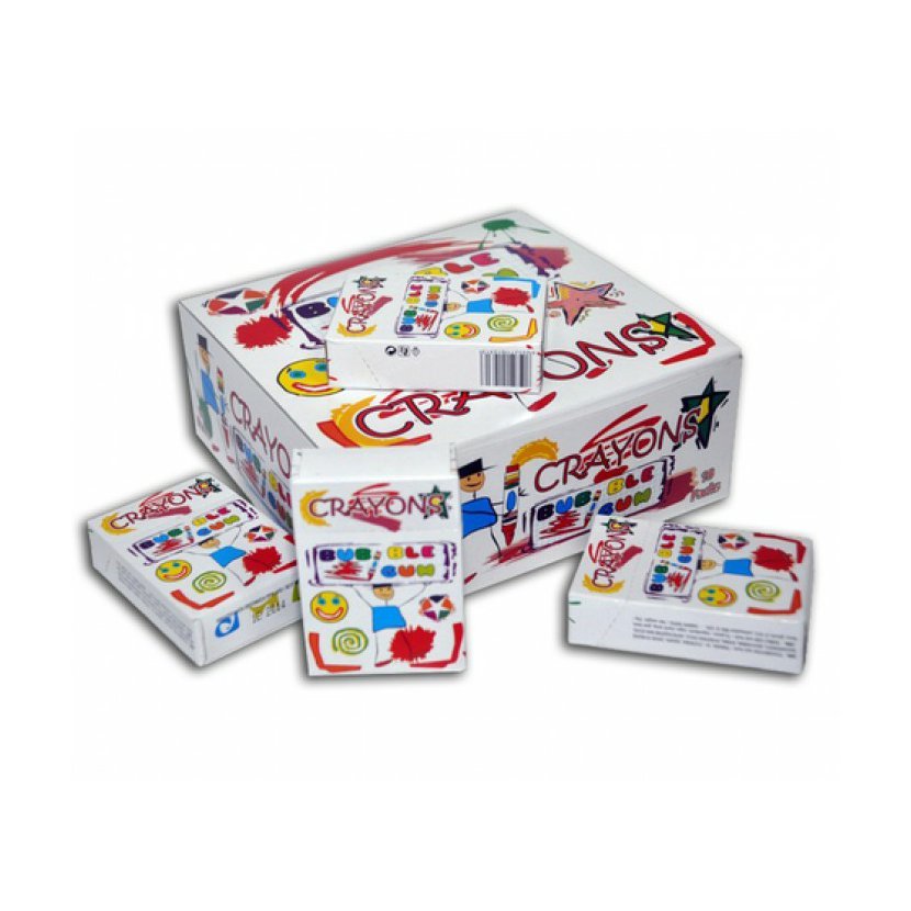 Žvykačky Crayon bubble gum 35g keo cao su but chi (18) | Eshop Tham ...