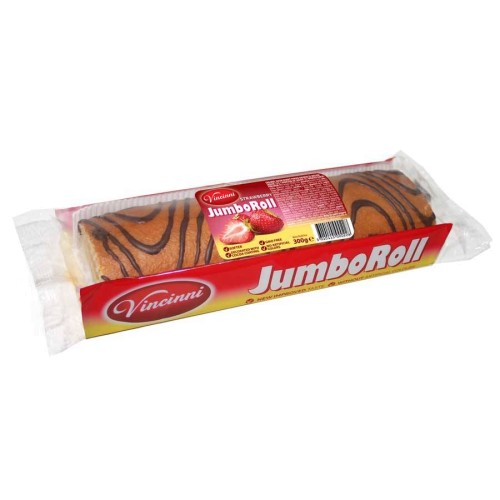 Vincinni Jumbo roll 300g Jahodové (10) | Eshop Tham & Ha Plus