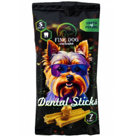 Fine Dog Exclusive Dental Sticks pro psy "S" 110g (7) | Eshop Tham & Ha ...