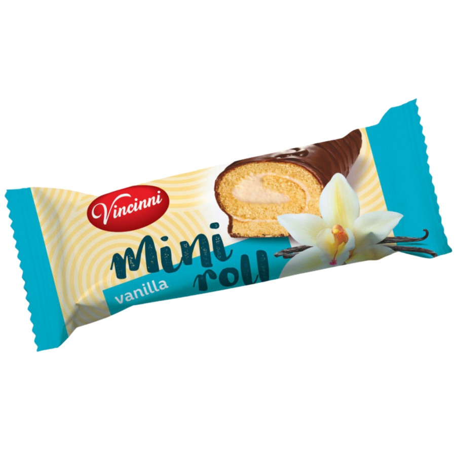Vincinni mini roll 30g Vanilla (27) | Eshop Tham & Ha Plus