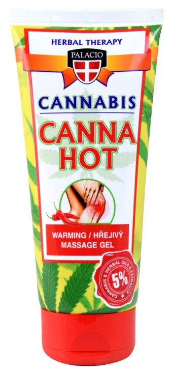 Palacio Tuba 200ml Masážní Gel Cannabis Canna Hot Eshop Tham And Ha Plus