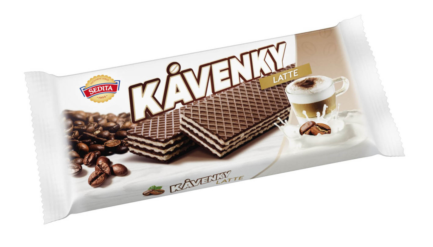Oplatky Kávenky 50g Latte (30) | Eshop Tham & Ha Plus