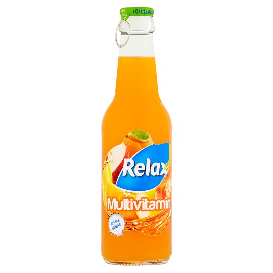 RELAX víčko 0,25l sklo Multivitamin ovocný nápoj (24) | Eshop Tham & Ha ...