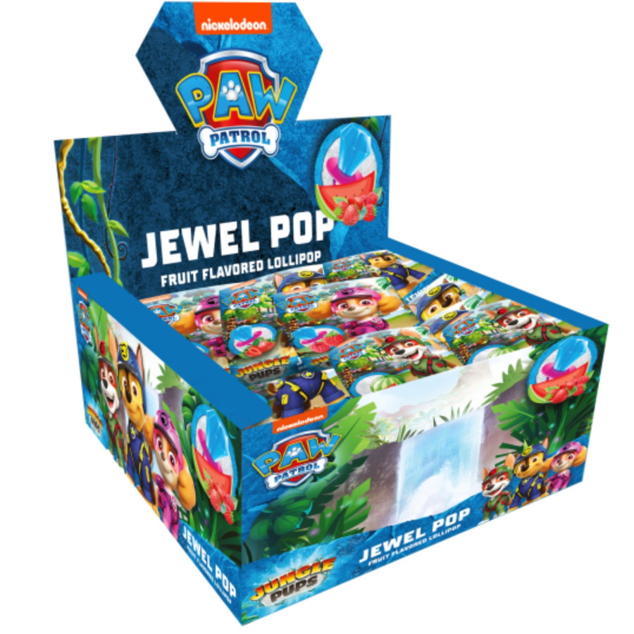 Nickelodeon Paw Patrol Jewel Pop 10g ovocné lízátko (50) H | Eshop Tham ...