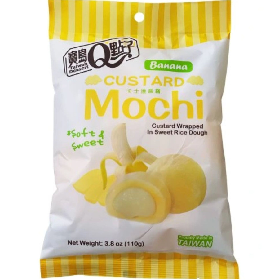 Q Mochi koláčky 110g Custard Banana (24) | Eshop Tham & Ha Plus