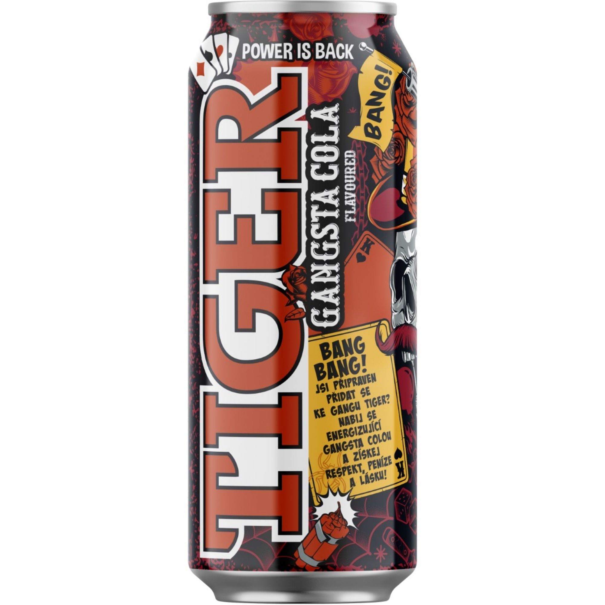 Tiger energy 0,5L plech Cola (12) | Eshop Tham & Ha Plus
