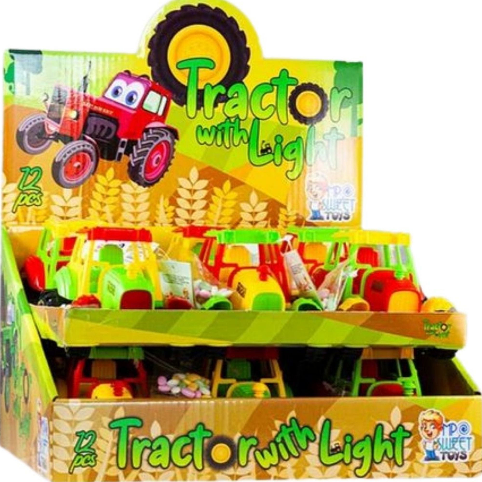 Tractor with light svítící traktor (Xe cau do choi) (12) | Eshop Tham & Ha Plus