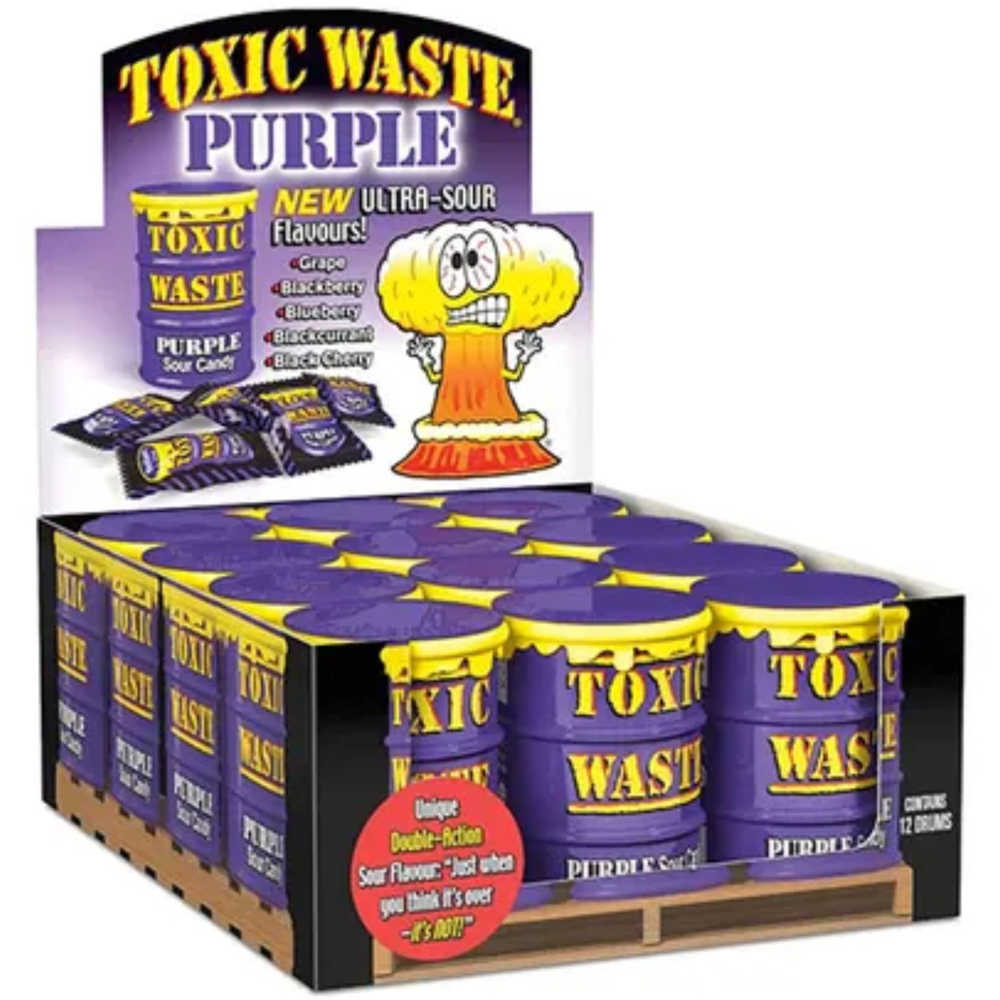 Toxic Waste 42g Purple Drum Ultra Sour (12) | Eshop Tham & Ha Plus