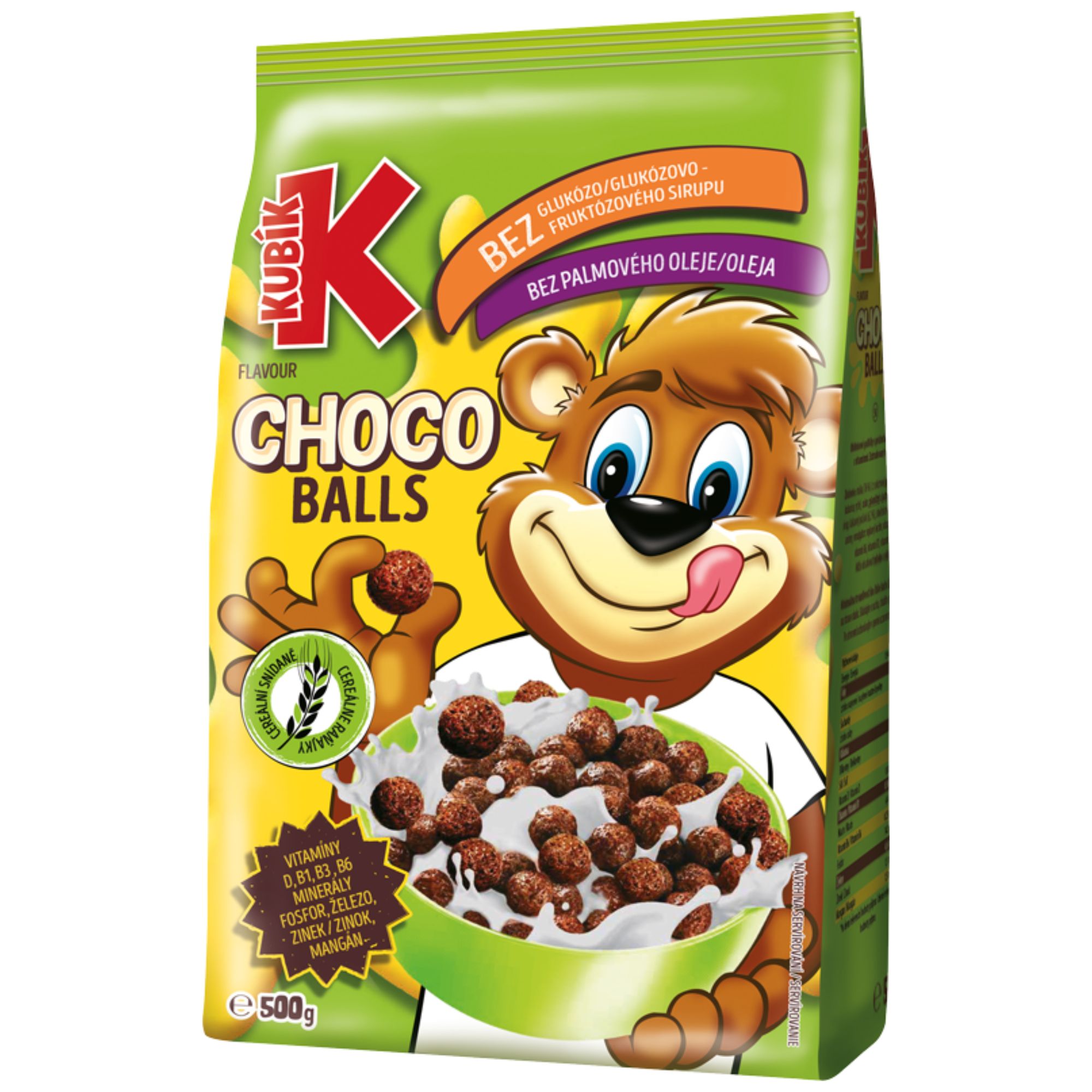 Kubík Flakes 500g - Choco Balls (9) | Eshop Tham & Ha Plus