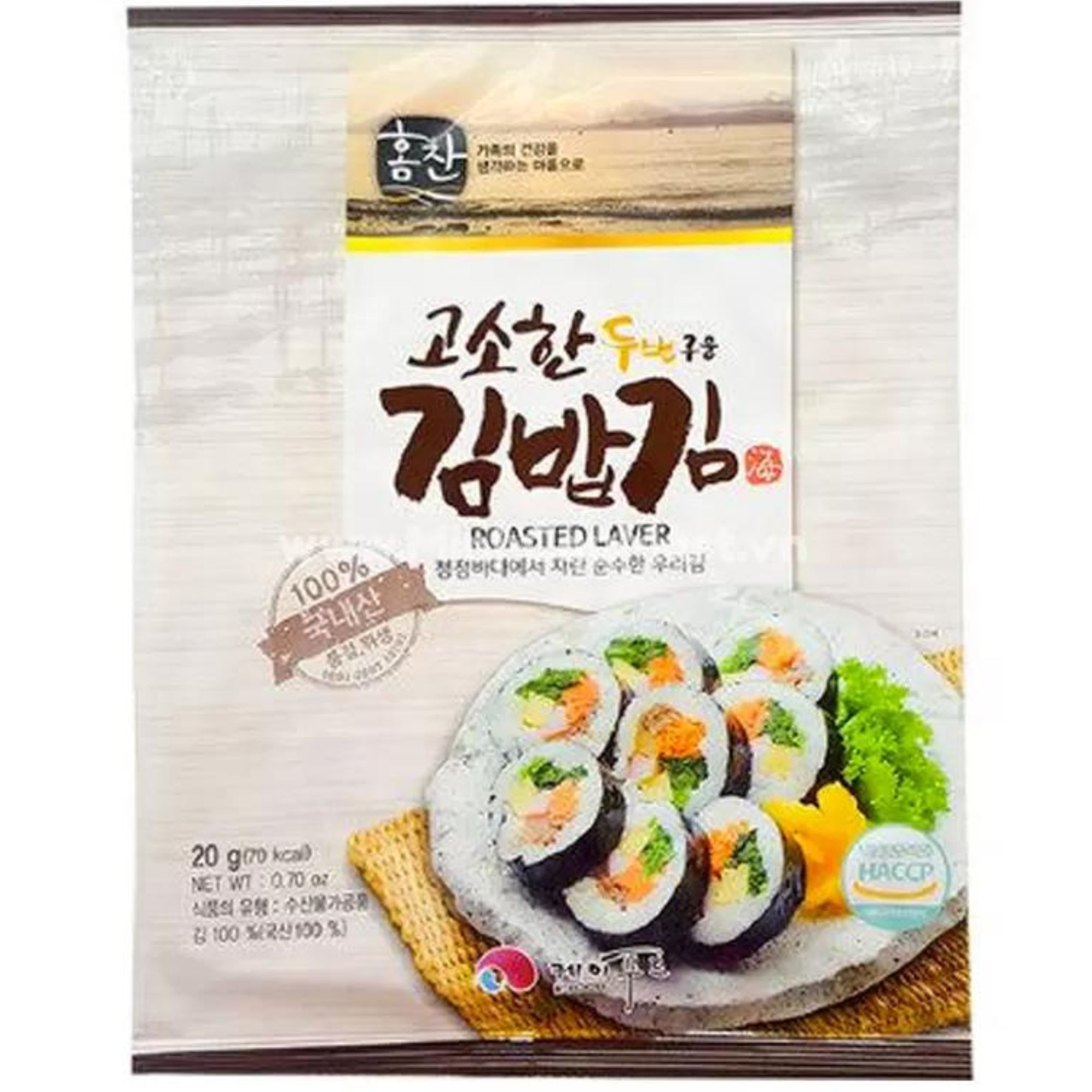 K-Food mořské řasy 23g - La kim rong bien cuon sushi (100) | Eshop Tham ...
