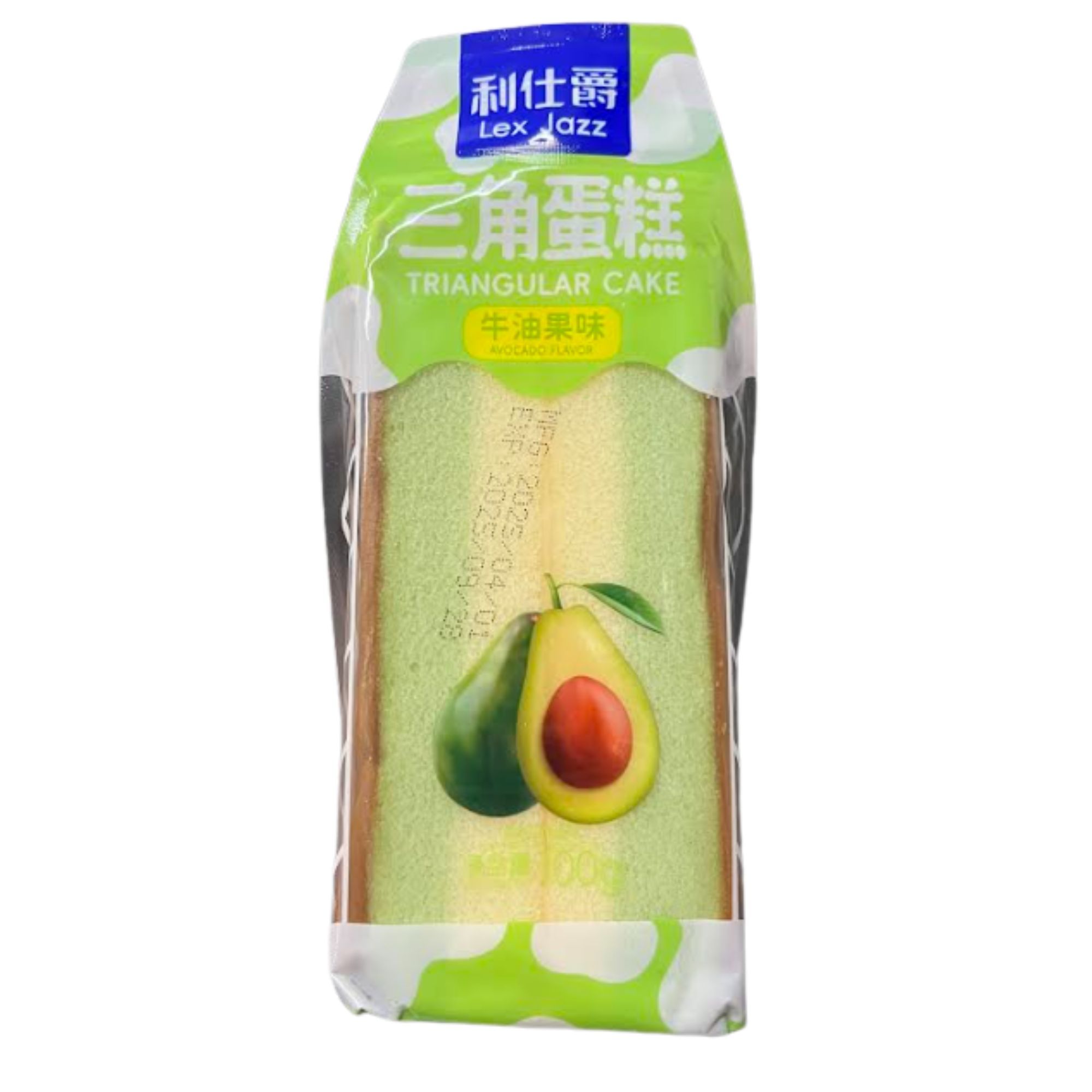 Lex Jazz Triangular Cake 100g Avocado (banh bong lan tam giac) (40 ...