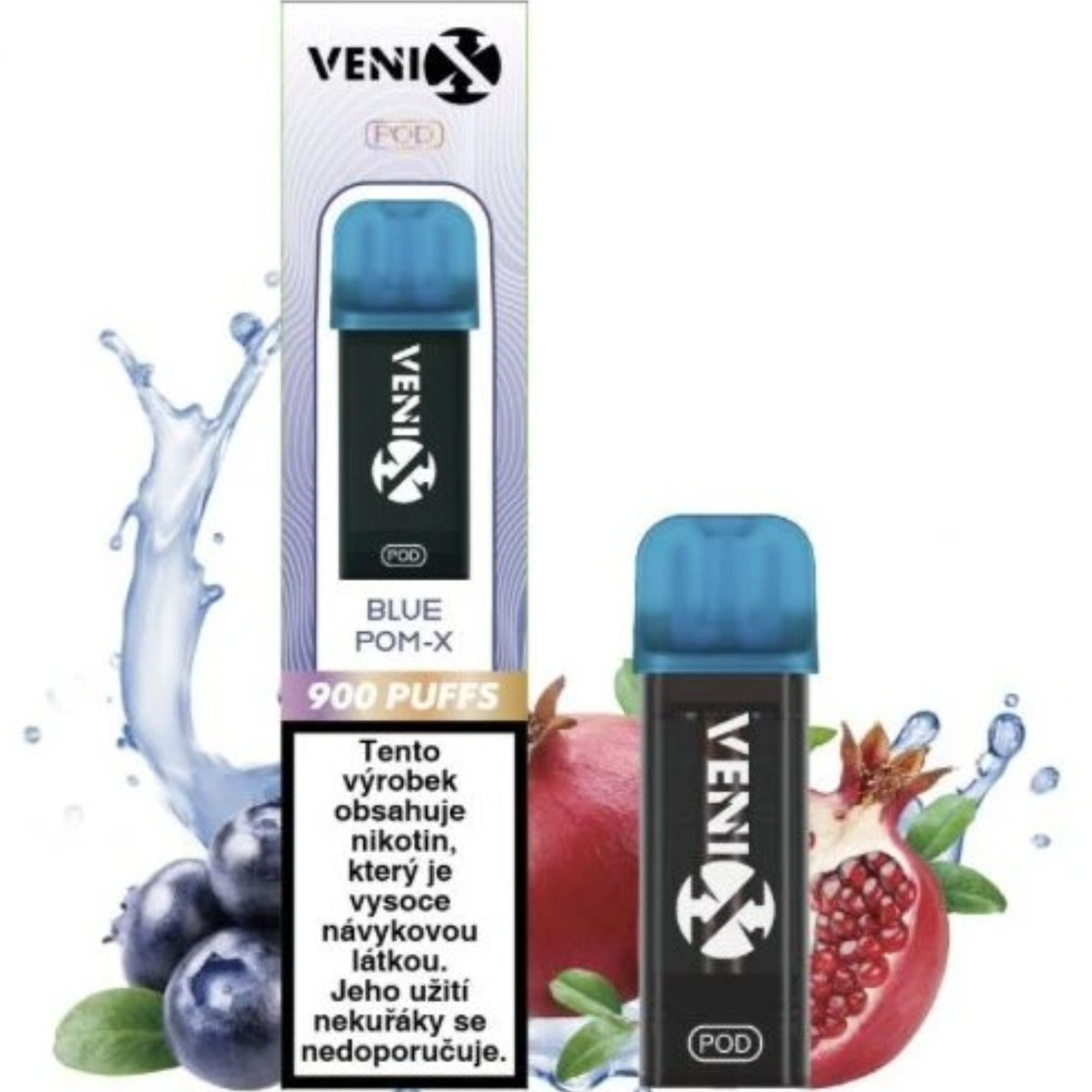 EC - Venix Pod 2% 900 Borůvka a Granátové Jablko (10) | Eshop Tham & Ha ...